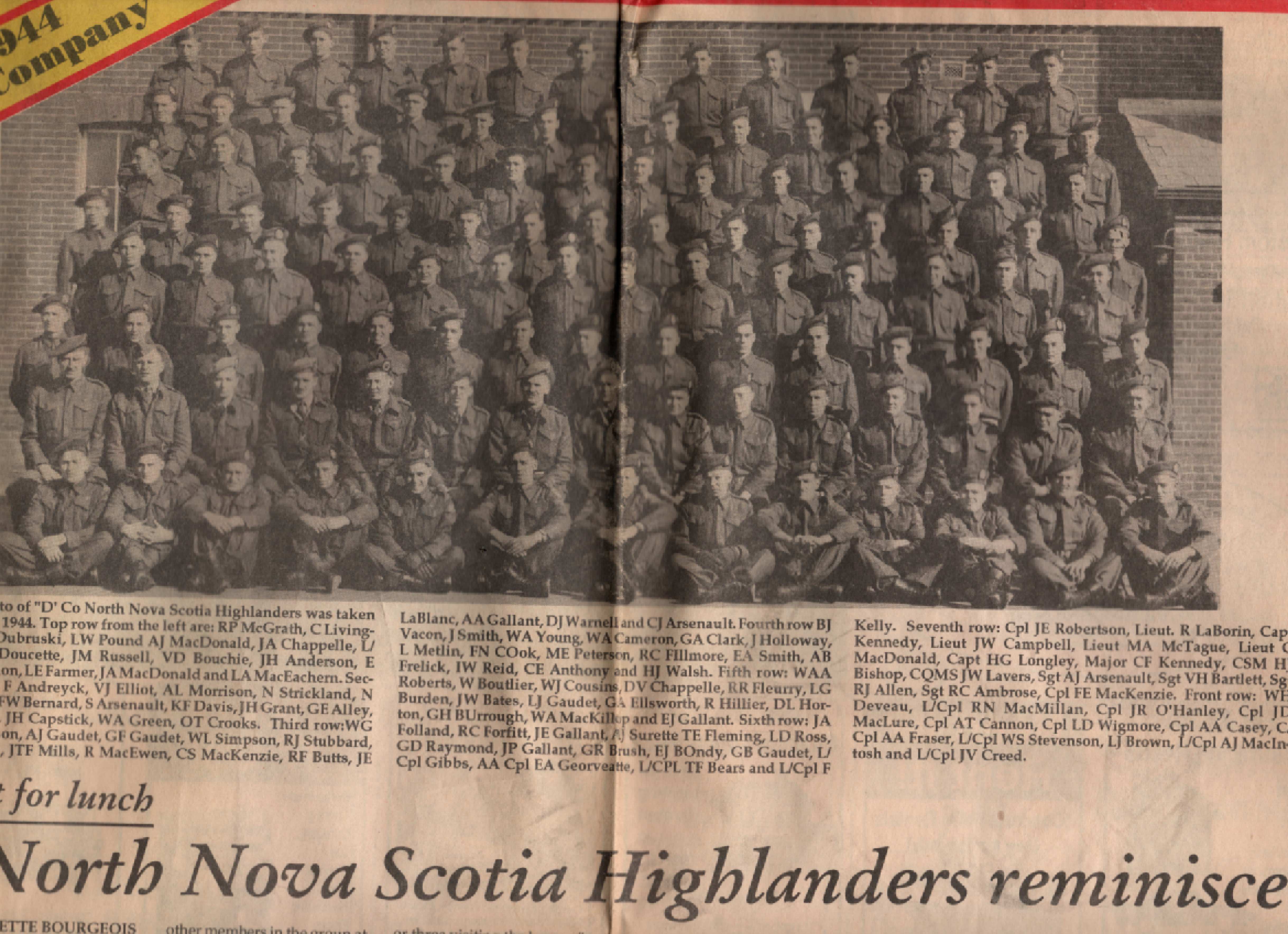 Photos – Nova Scotia Highlanders Regimental Museum