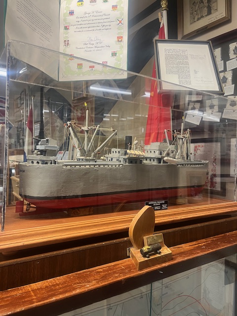 SS Einvik – Nova Scotia Highlanders Regimental Museum